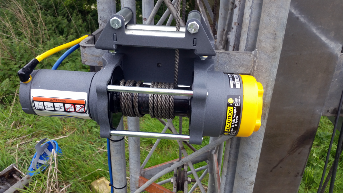 Winches for Versatowers – Mike Tubby B.Sc. G8TIC